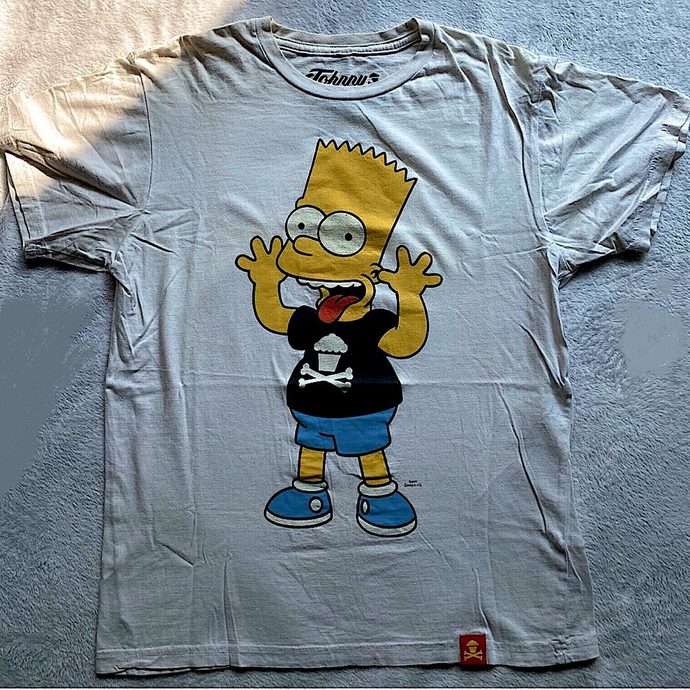 Johnny Cupcakes X The Simpsons Bart Simpson Tee - Gem